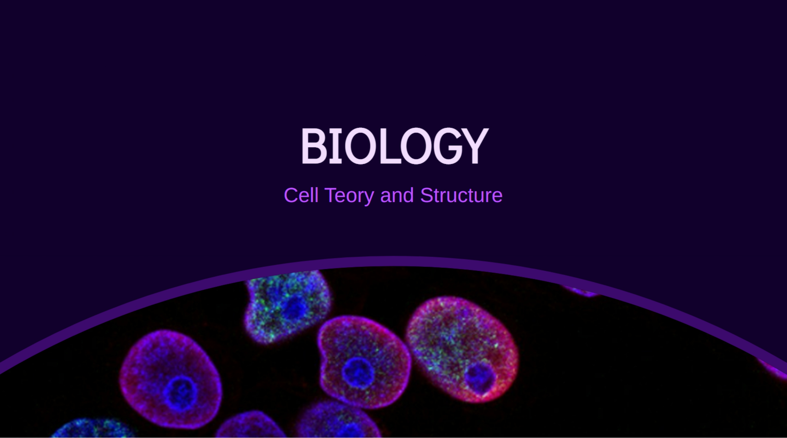 Cell Powerpoint Template