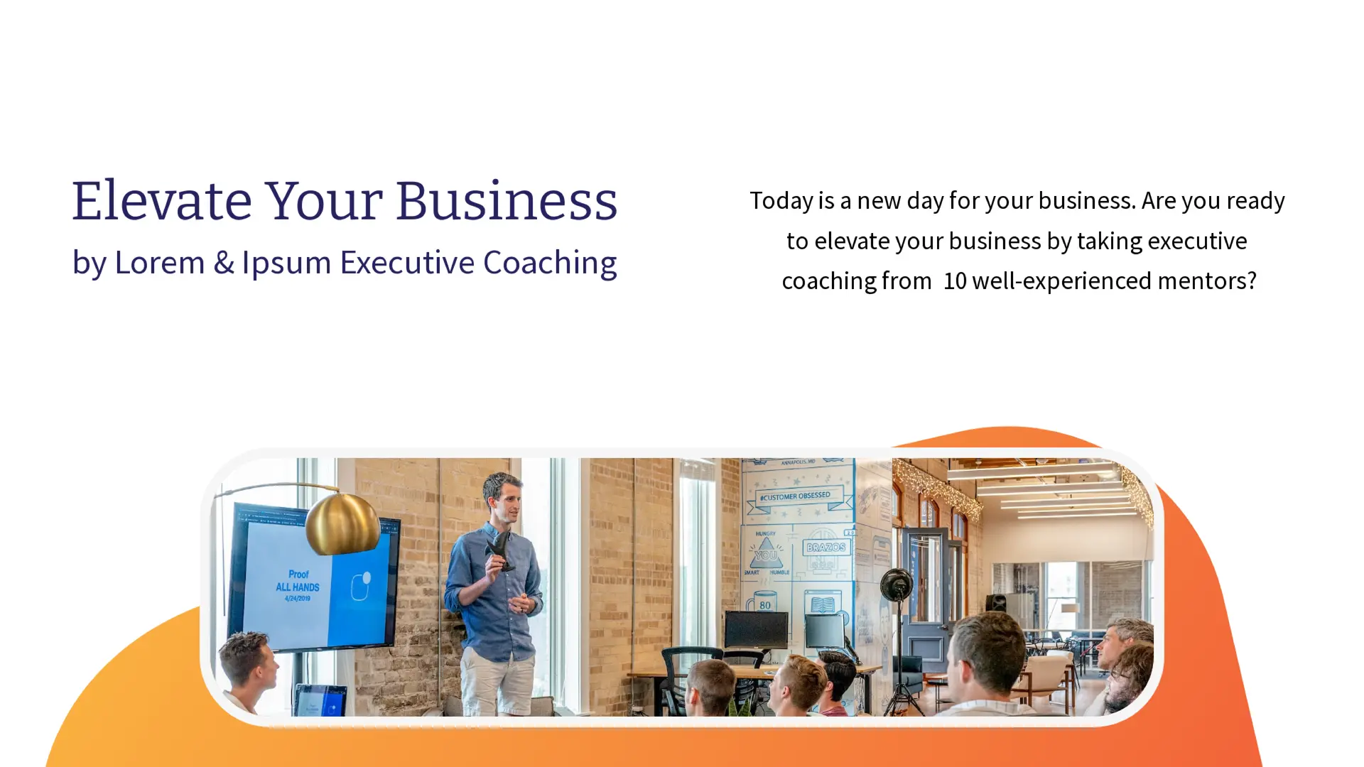 Executive Coaching Proposal Template