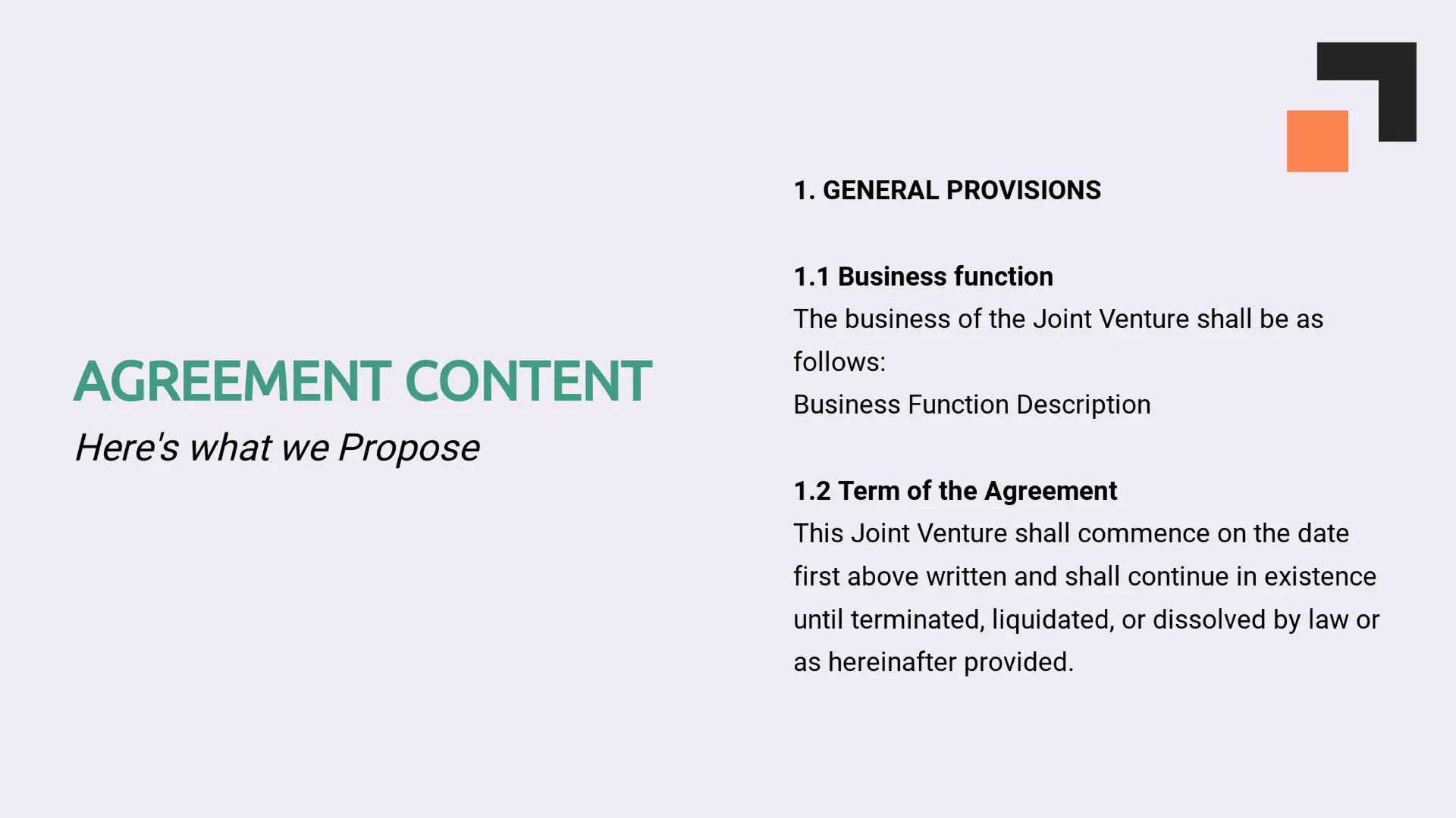 Joint Venture Proposal Template Joint Venture Proposal | PDF | Joint