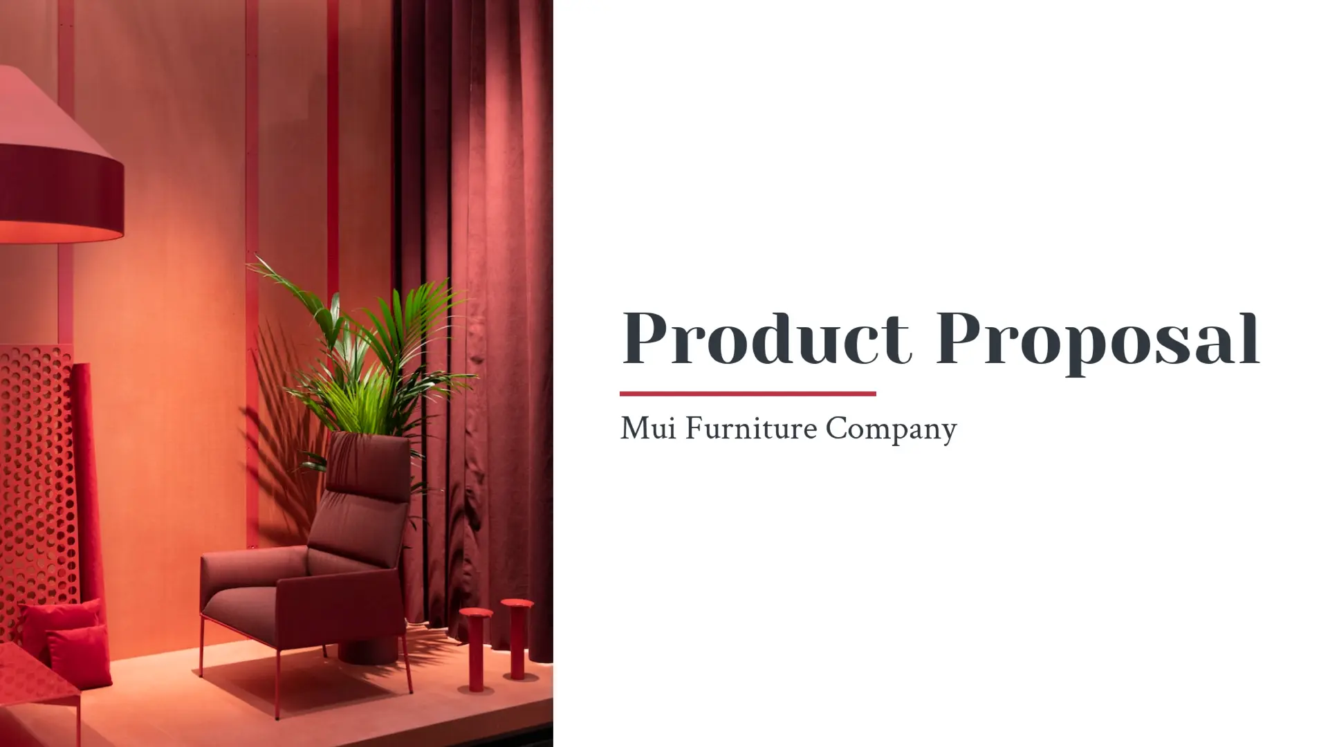 Sample Product Proposal
